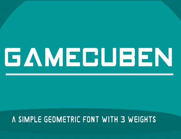GameCube Font Download – Free Chinese Font Download